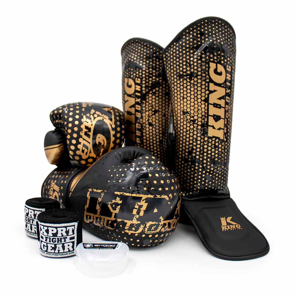King Kids Kickboxing Set Hexagon Gold – Fight2Win